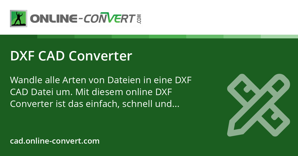 DXF CAD Converter