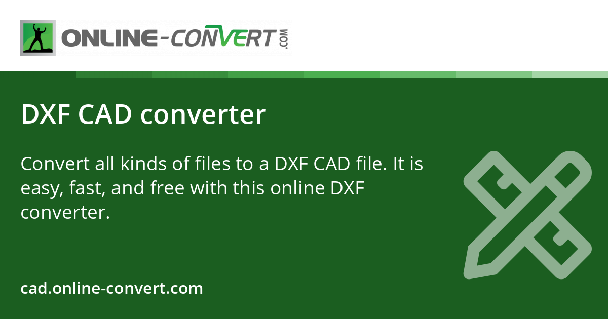 DXF CAD converter